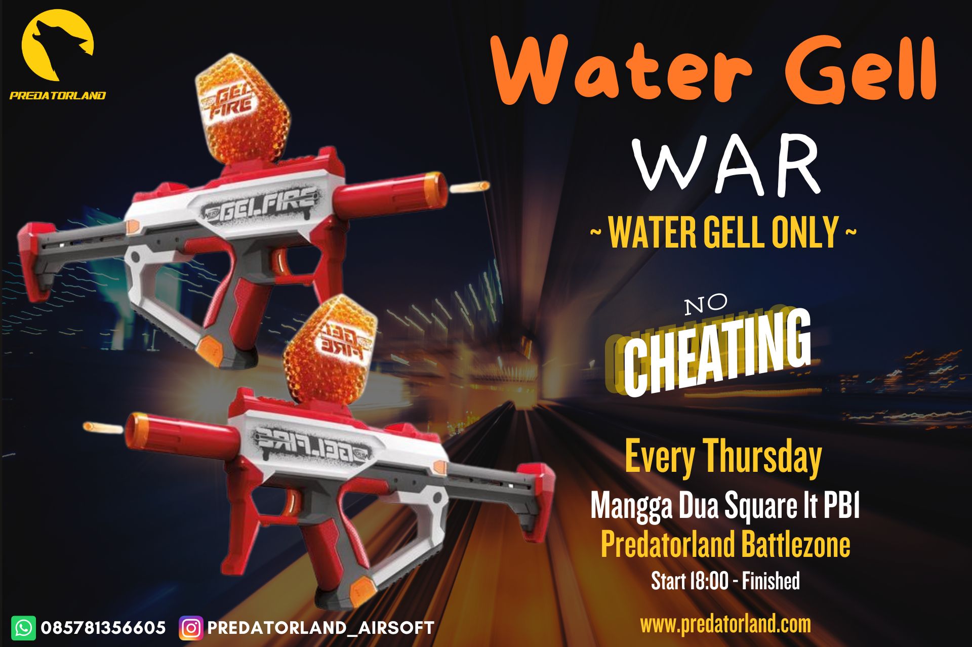 Predatorland - Arena Airsoftgun Terbesar di Indonesia